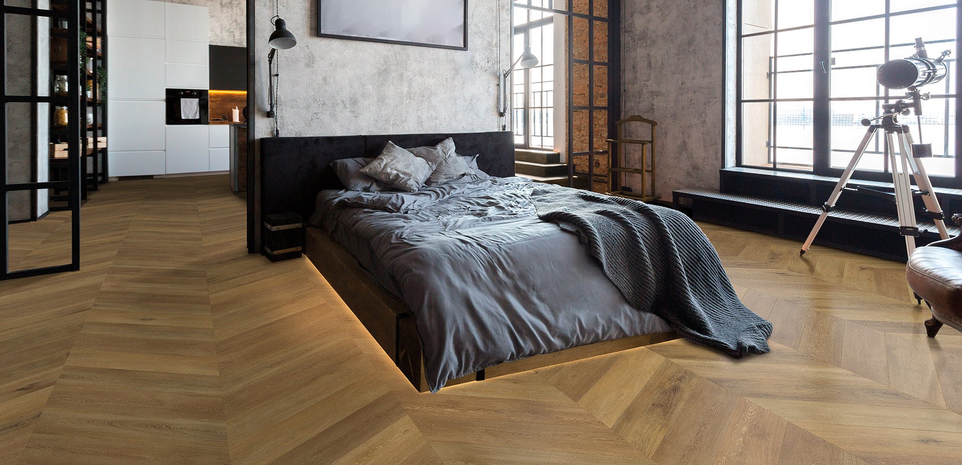 Aspecta Contours: Oversized Parquet Luxury Vinyl Tile (LVT) – Teknoflor